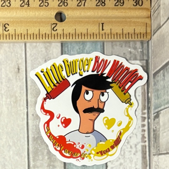 Design | 110 Bobs Burgers Reusable Waterproof Vinyl Sticker Decal ...
